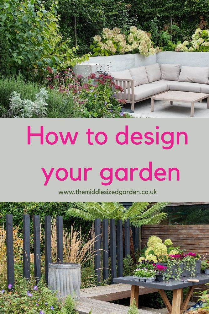 How to design a garden - The Middle-Sized Garden | Gardening Blog