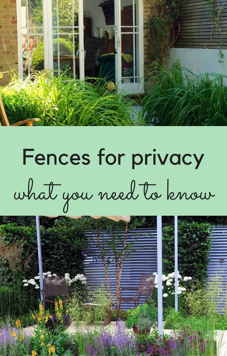 Fences for privacy - 9 great ideas for garden screening - The Middle ...
